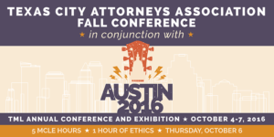 Conference Materials – Texas City Attorneys Association